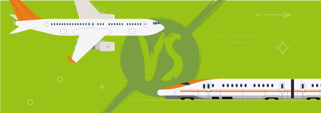 Plane travel vs train travel