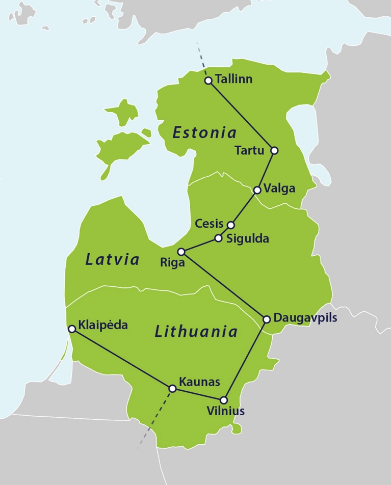 Itinerário do Báltico