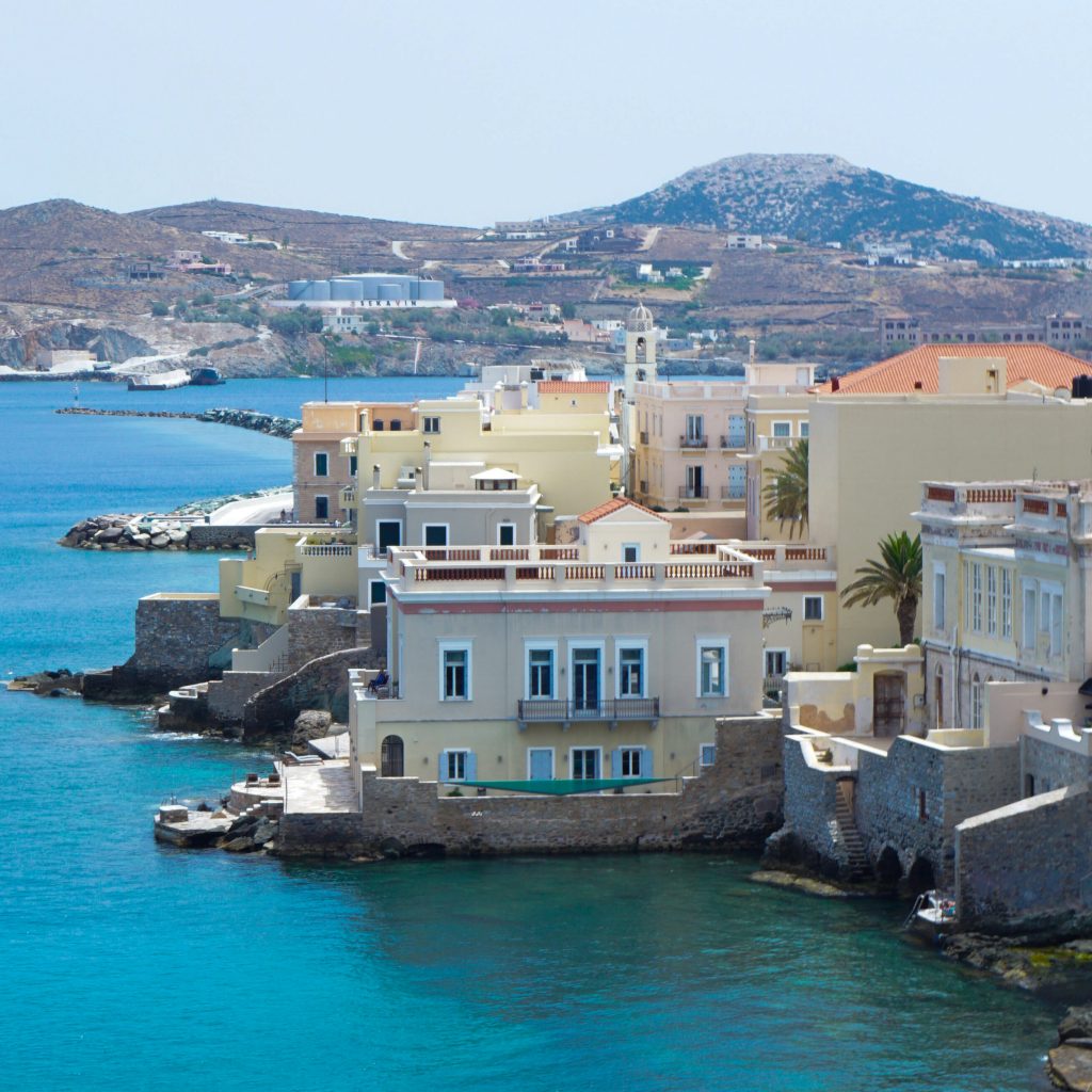 How to take a ferry through the Greek Islands